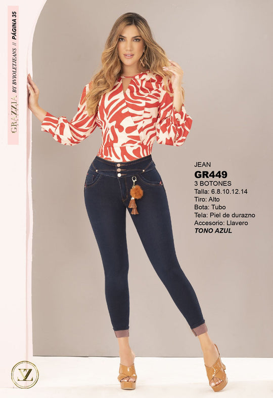 W-229 100% Authentic Colombian Push Up Jeans – JDColFashion